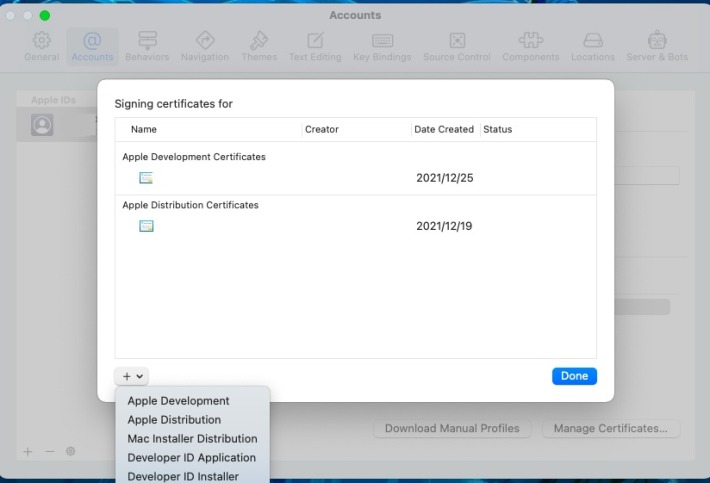 iOSのDistribution証明書の有効期限切れ【Xcodeだけで完結】 | ソウサクカツドウ！